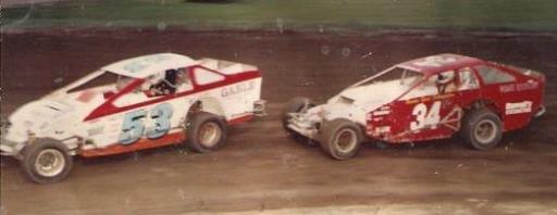 95 Sportsman Champ Bob Veeder (53) And Mike Gillette @ Brookfield ...
