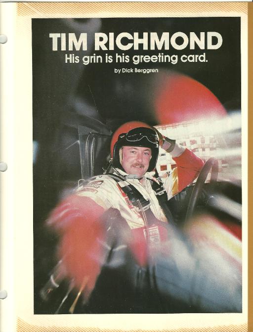 Tim Richmond - Gallery - Ken Moeller | racersreunion.com