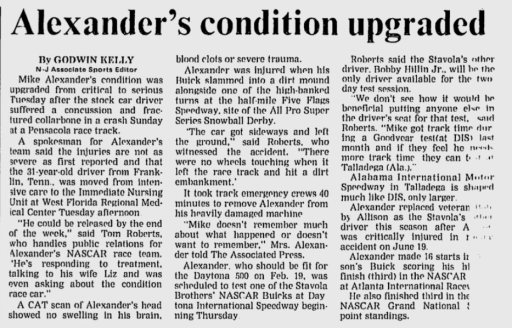 1988 Mike Alexander Wreck - Gallery - TMC Chase | racersreunion.com