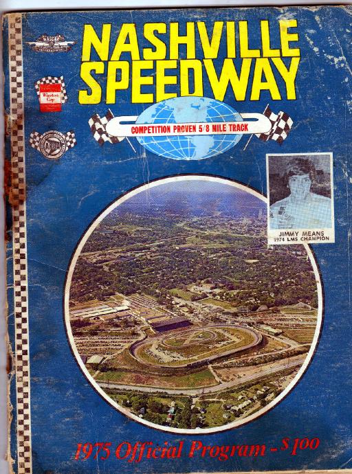 1975 Nashville Speedway Program - Gallery - TMC Chase | racersreunion.com