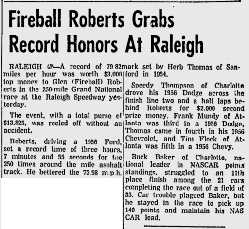 1956 Raleigh Fireball Roberts - Gallery - TMC Chase | racersreunion.com