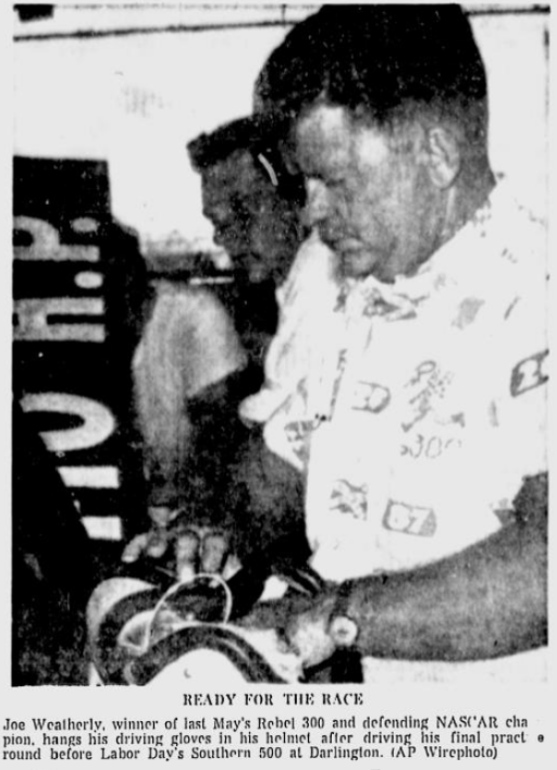 1963 Joe Weatherly Southern 500 - Gallery - TMC Chase | racersreunion.com