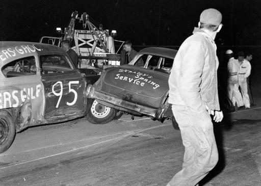 Rockford Speedway Clearing The Wreckage About 1952 - Gallery - Bruce ...