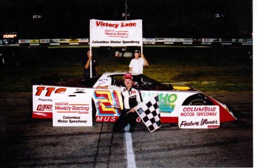 Feature Win (#285), 75 Laps, Columbus Motor Speedway, Sept 1, 2001 ...