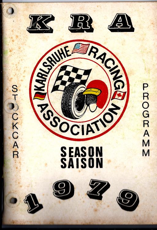 Karlsruhe Racing Program 1979 - Gallery - Charles (Chuck) Dixon RENSHAW ...