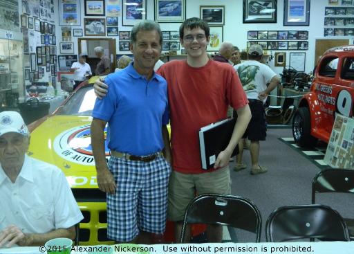 Greg Sacks And I - Gallery - Alex FL Racing Fan | racersreunion.com