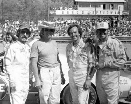 Freddy Fryar With Marty, Red, Bobby - Gallery - M Davis | racersreunion.com