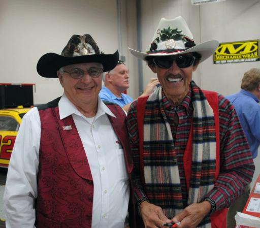 Tim Leeming And Richard Petty - Gallery - Devin | racersreunion.com