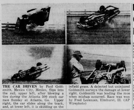 1964 Atlanta 500 - Paul Goldsmith - Gallery - TMC Chase | racersreunion.com