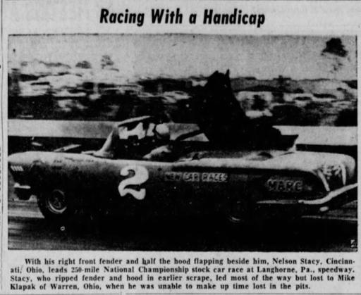 May 18, 1958 Langhorne Speedway - Gallery - TMC Chase | racersreunion.com