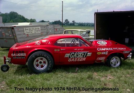 Ohio George Montgomery 1974 NHRA Springnationals #1 - Gallery - Thomas ...