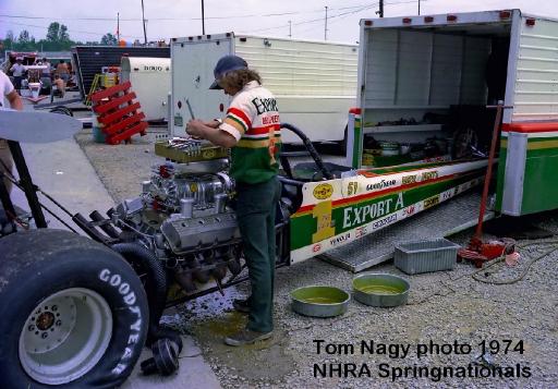 Gary Beck 1974 NHRA Springnationals #3 - Gallery - Thomas Nagy ...