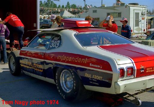 Billy Stepp 1974 NHRA Gatornationals #1 - Gallery - Thomas Nagy ...