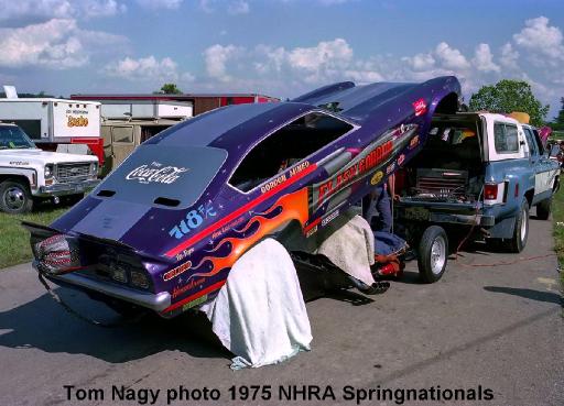 Gordon Mineo 1975 NHRA Springnationals #1 - Gallery - Thomas Nagy ...