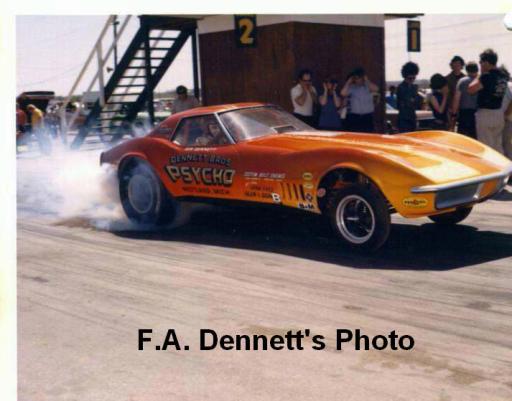 1970 - Corvette ''PSYCHO'' - Gallery - Fred Dennett | racersreunion.com