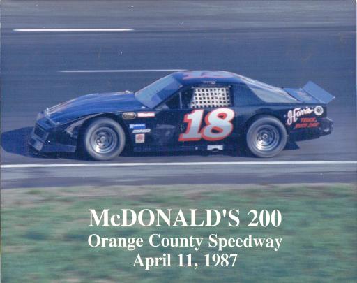 1987 #18 Terry Harris Late Model Stock - Gallery - Thomas K. Craig ...