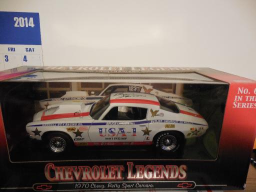 Bruce Larson Signed 70' Camaro - Gallery - John H Strickland ...