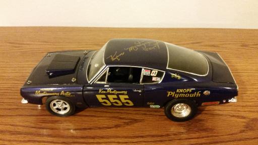 Ken Montgomery Signed "555" 1968 Cuda - Gallery - John H Strickland ...