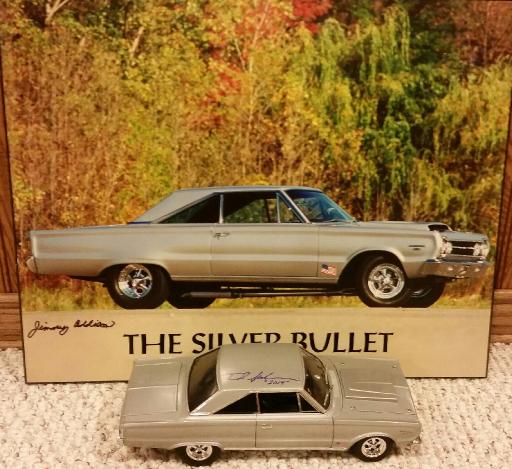 Silver Bullet Poster Signed By Jimmy Addison And Diecast Signed By Ted ...
