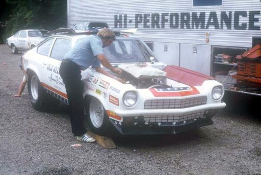 Dave Strickler At Dragway 42 1973 Matching Car In Background Photo By ...