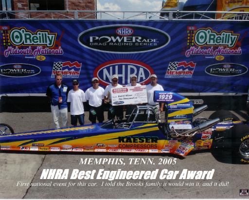 Brooks Dragster Winners Photo - Gallery - Wade Mahaffey | racersreunion.com