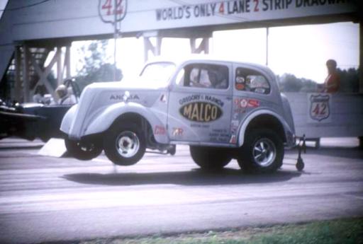 Gregory & Harmon Coming Off 1970 Dragway 42 Photo By Todd Wingerter - Gallery - Tom Kasch ...