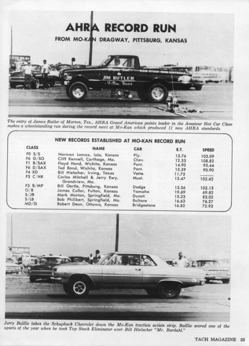 AHRA Record 1966 - Gallery - David Harris | racersreunion.com