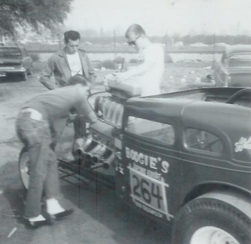 Boogie Scott's '32 Ford A/A At 1963 Winternationals - Gallery - Mel ...