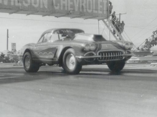 Mike Papadakis's Corvette At Bonneville Raceway In About 1978 - Gallery ...
