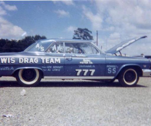 Lewis Drag Team 1962 Impala 409 - Gallery - Ron Cooper | racersreunion.com