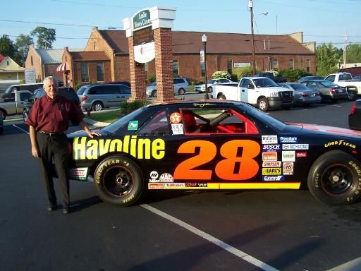 Bobby With Davey's Car - Gallery - George V. Hibbs | racersreunion.com