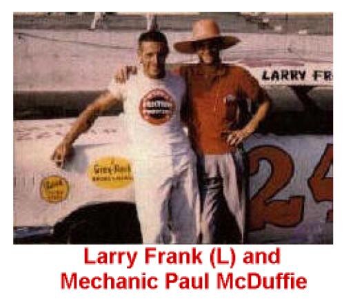Larry Frank - In Memoriam - J.C. Hayes | racersreunion.com